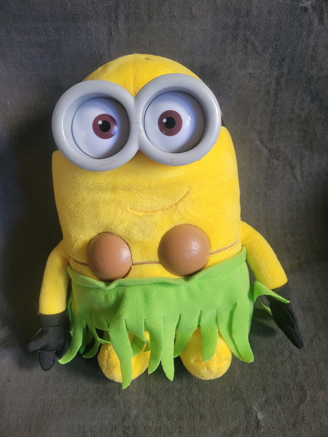 Despicable Me 3 Minions Plush Huggable Hula Jerry Coconut Bra Stuffed ...