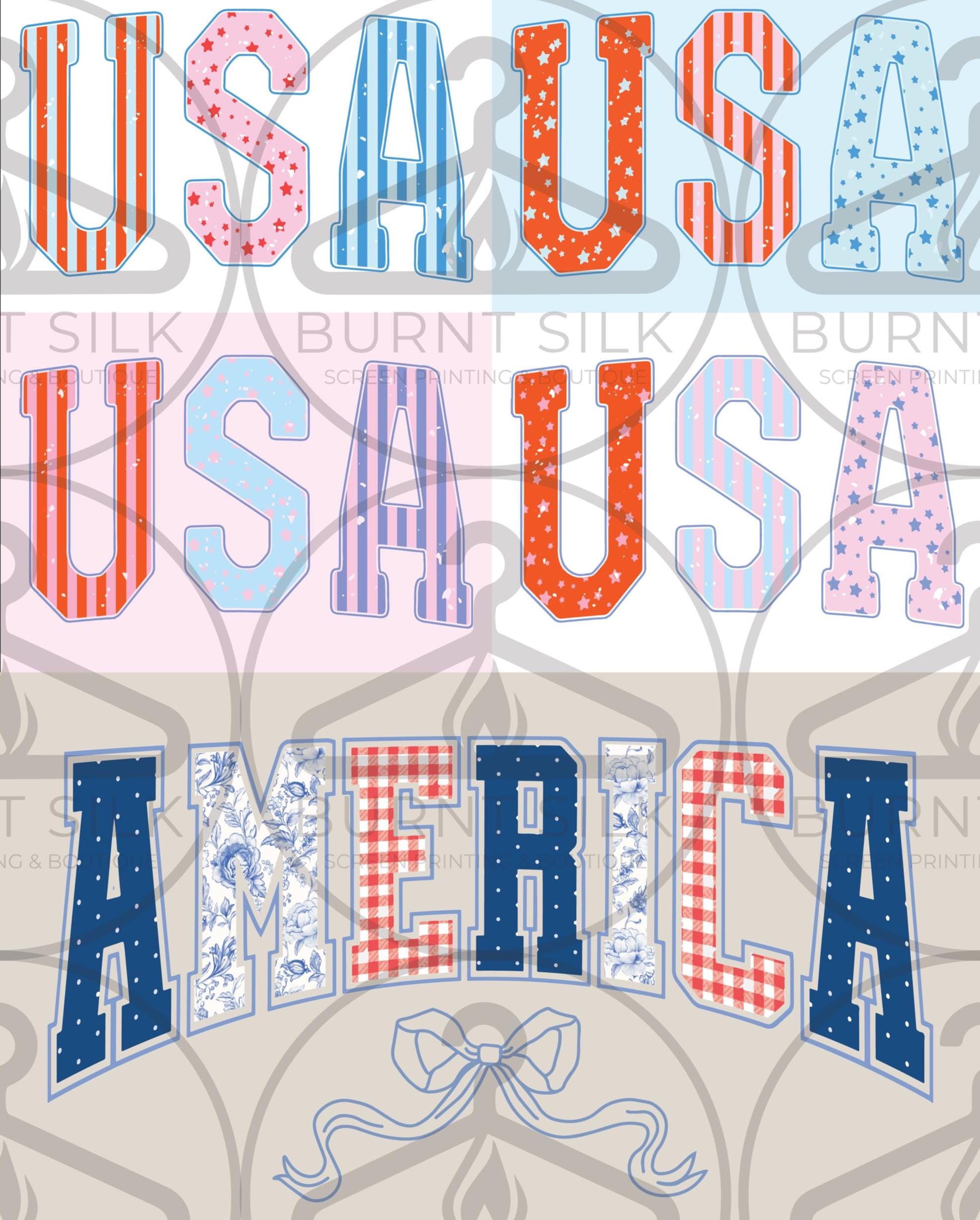 U.s.a PNG SVG AI Files, Digital Files, America Designs for Graphic ...