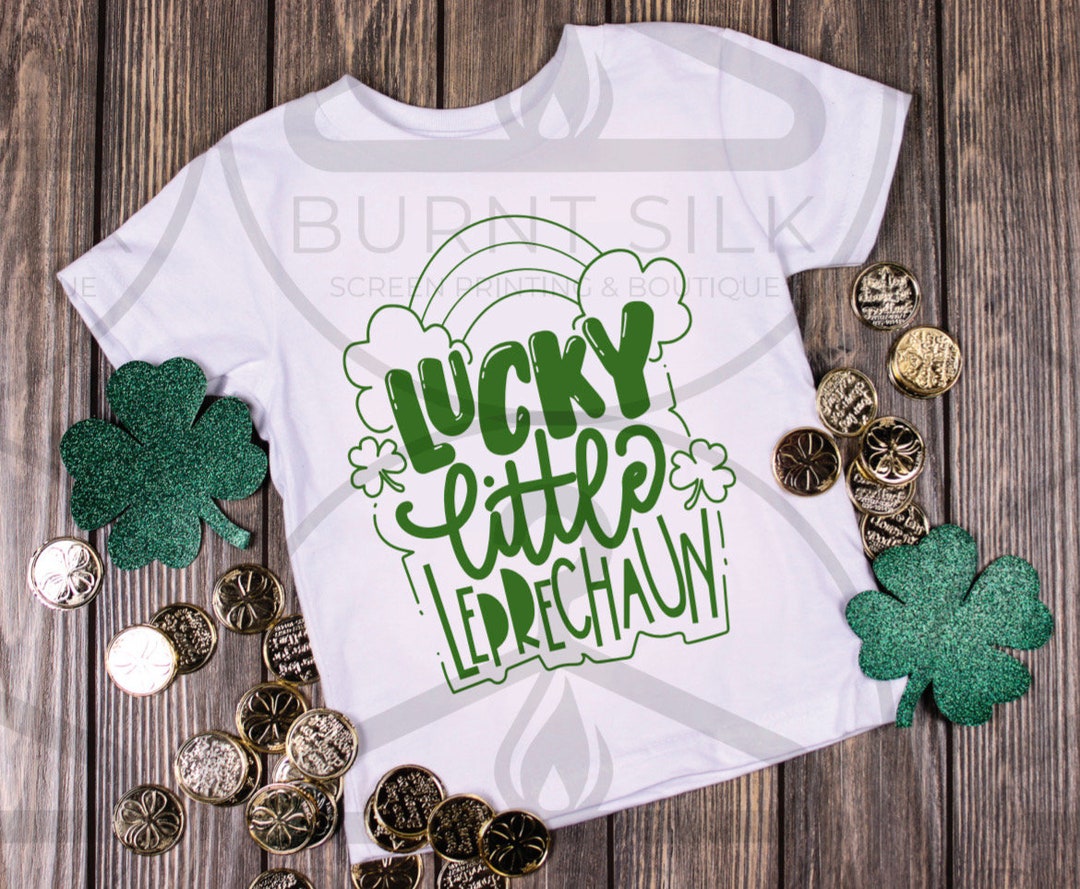 LUCKY LITTLE LEPRECHAUN St Patricks Day Svg Bundle Svg/eps/pdf Cutfile ...