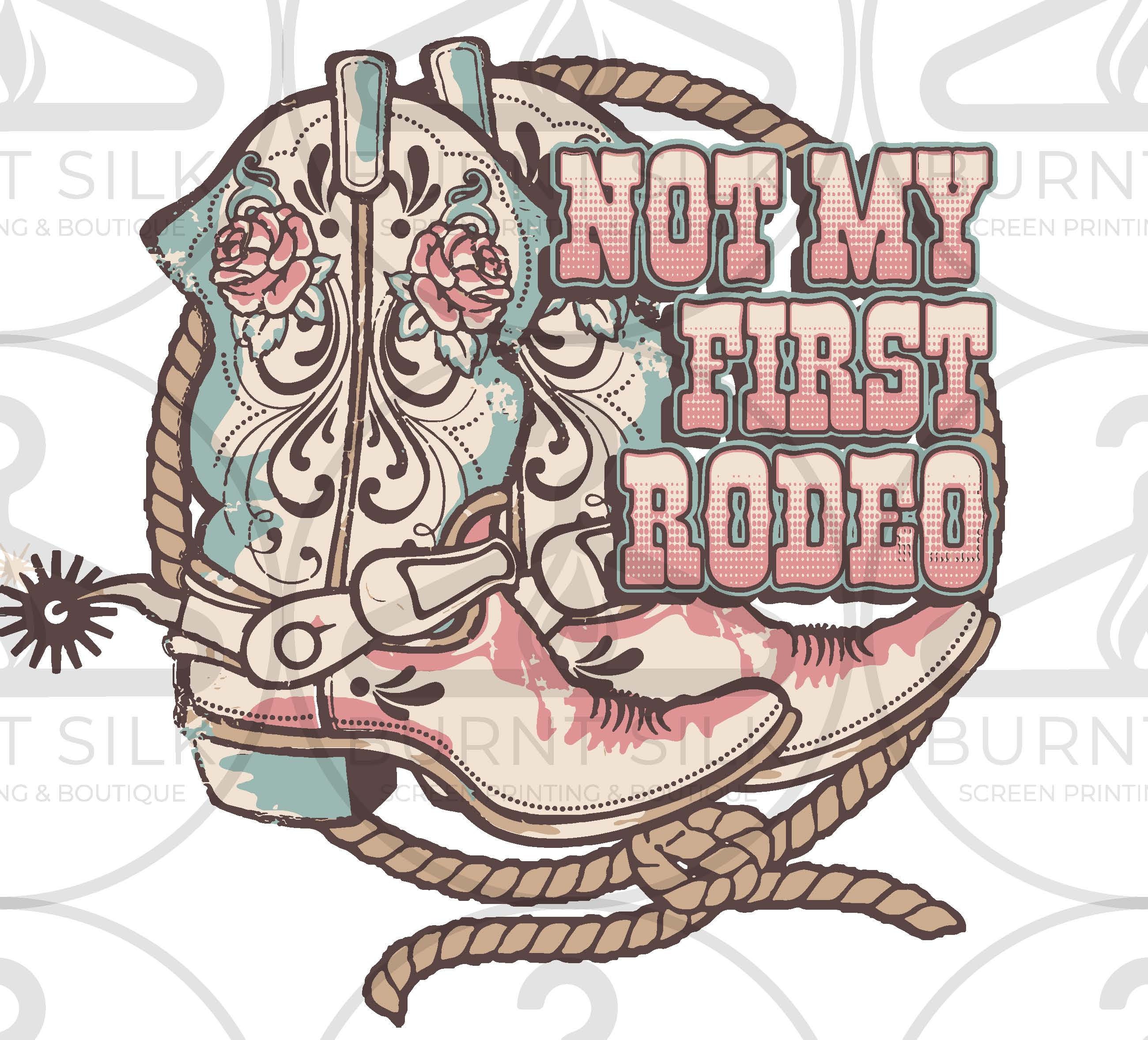 Not My First Rodeo PNG SVG - Etsy