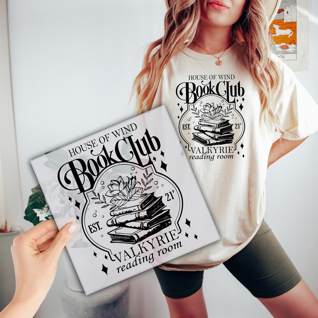 House of Wind Book Club Ready to Press, Acotar Merch DTF Transfer ...