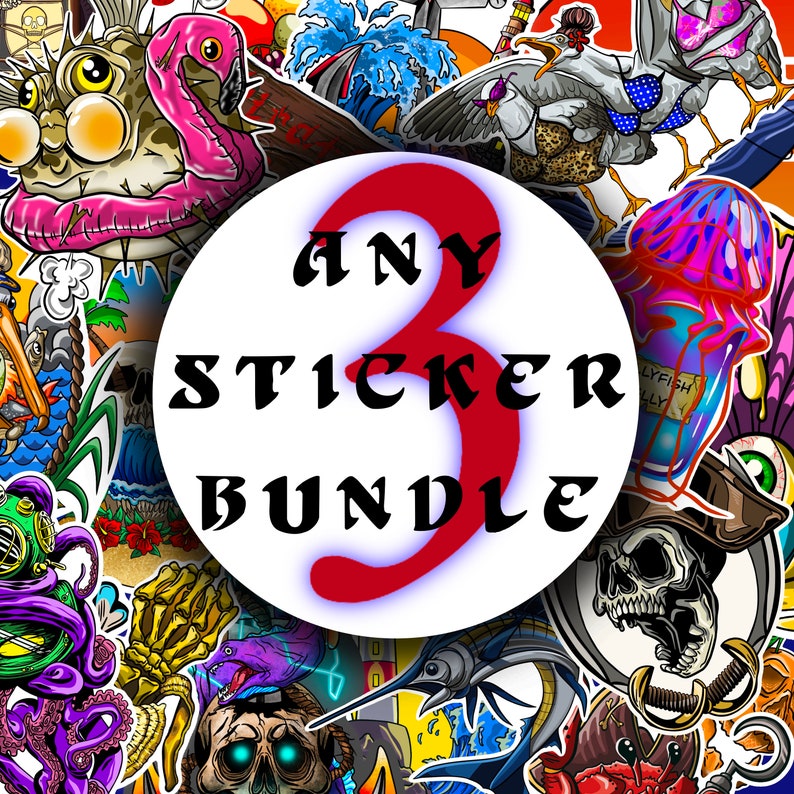 Funny Sticker Pack Die-cut Bundle Waterproof Sticker for - Etsy
