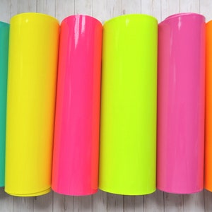 Smooth Shiny Solid Colours, Vinyl, Choice of 6 Colours, 1 Sheet ...