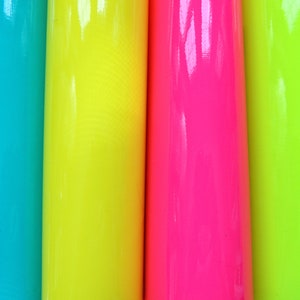 Smooth Shiny Solid Colours, Vinyl, Choice of 6 Colours, 1 Sheet ...