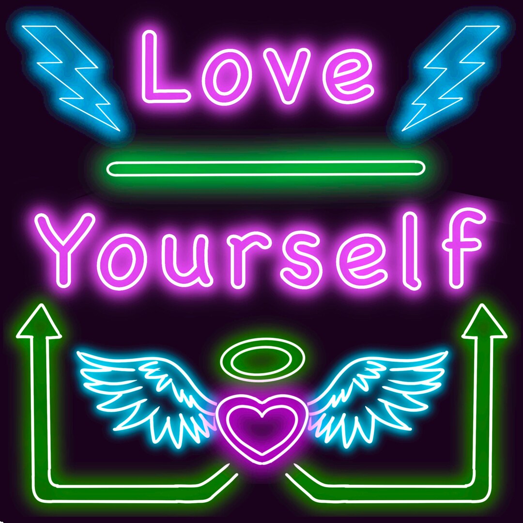 Love Youself Art Wall - Etsy