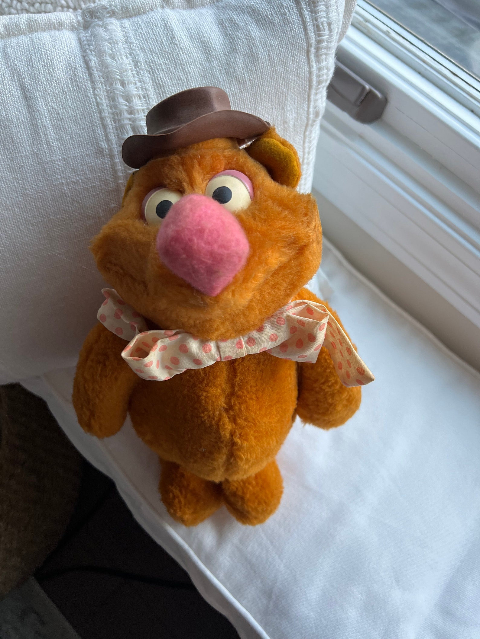 Retro the Muppets Fozzie Bear 1976 Fisher Price 851 Muppet Doll Plush ...