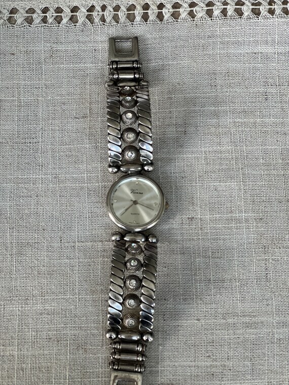 Vintage Artist Vienna Silver Quartz Watch/ Japan move… - Gem