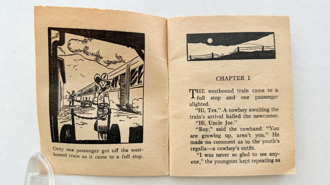 1949 Hot Dog Comic Booklet: Smoky Joe of the Glendale Riders - Etsy
