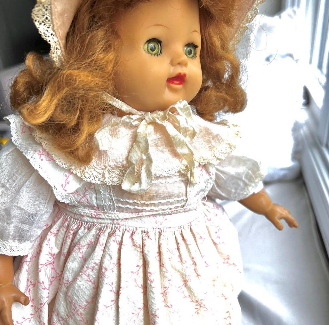 Vintage 1950s Ideal Baby Beautiful Doll – 16” Sleepy Eyes, OB 14 Marked ...