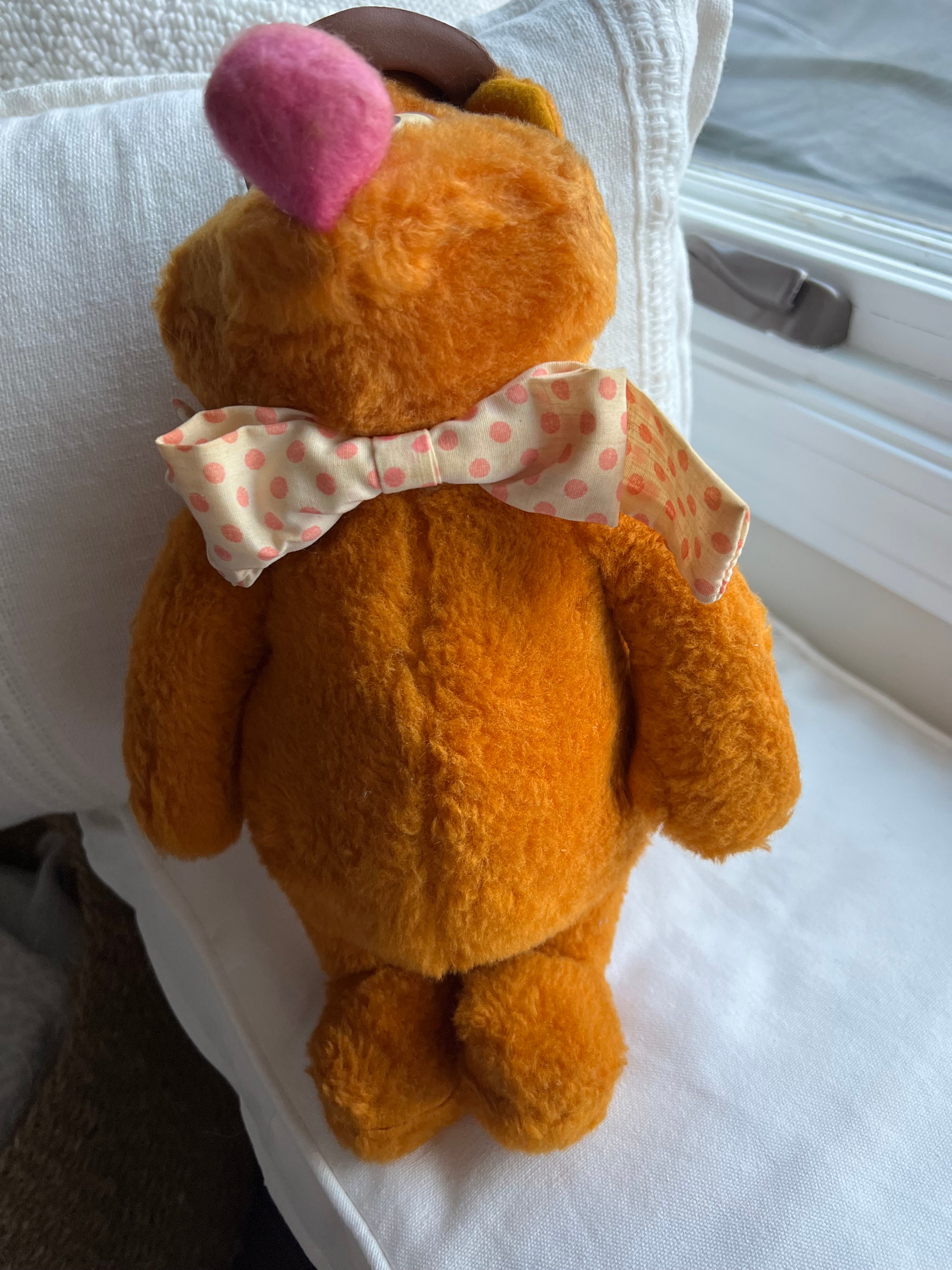 Retro the Muppets Fozzie Bear 1976 Fisher Price 851 Muppet Doll Plush ...