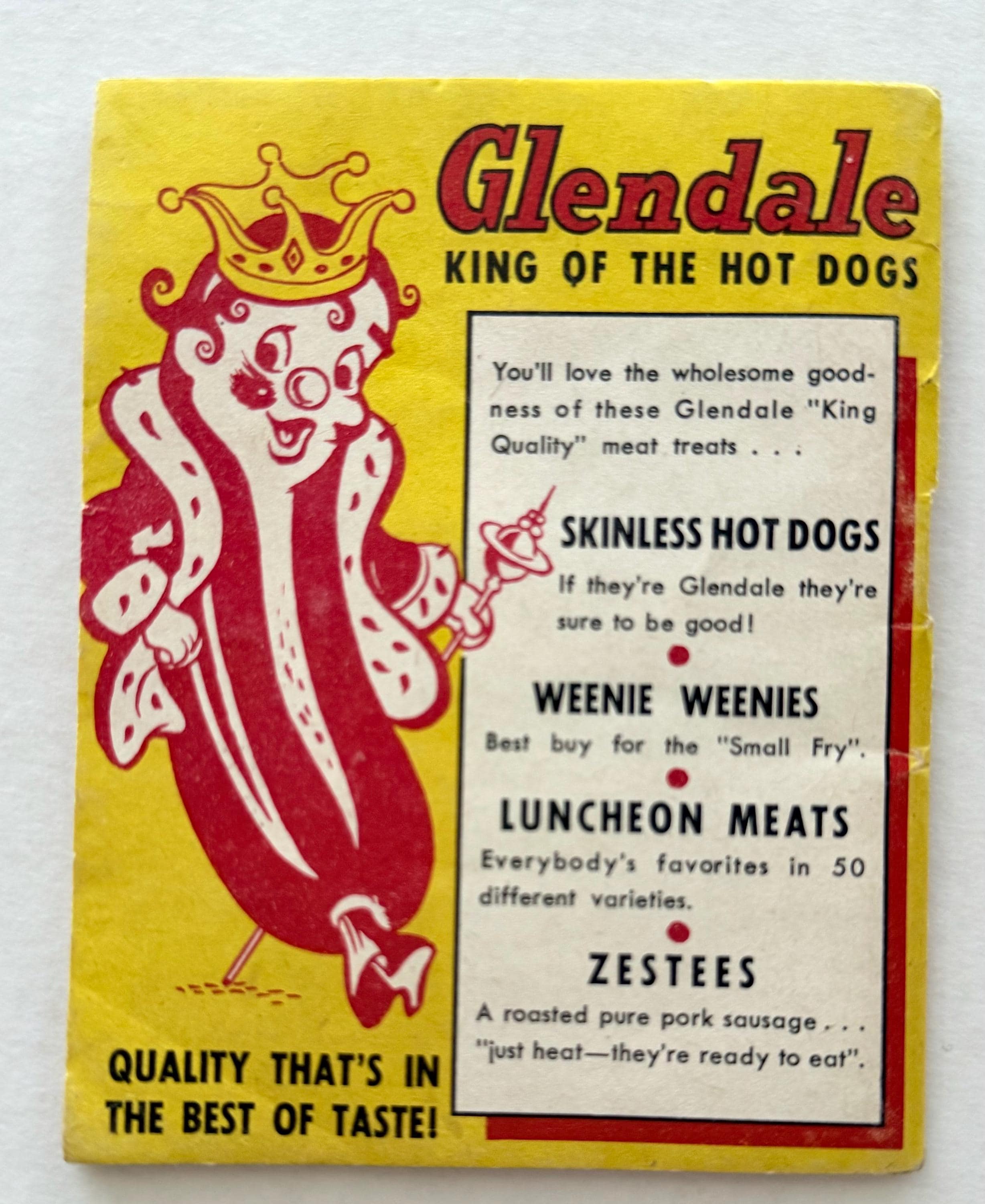 1949 Hot Dog Comic Booklet: Smoky Joe of the Glendale Riders - Etsy