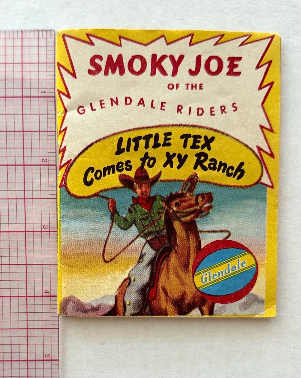1949 Hot Dog Comic Booklet: Smoky Joe of the Glendale Riders - Etsy