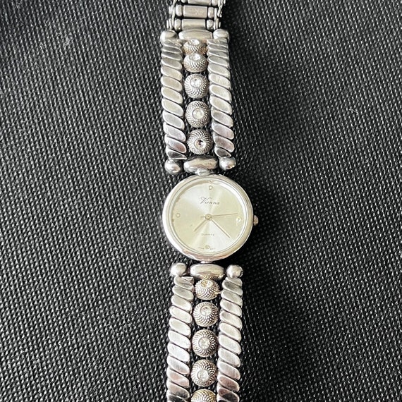 Vintage Artist Vienna Silver Quartz Watch/ Japan move… - Gem