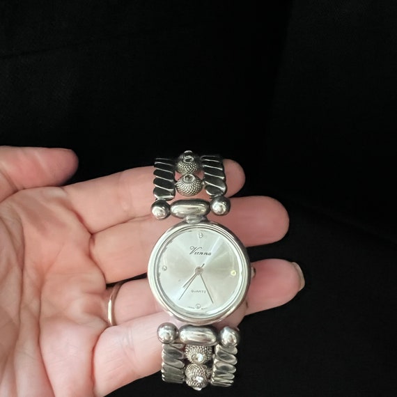 Vintage Artist Vienna Silver Quartz Watch/ Japan move… - Gem