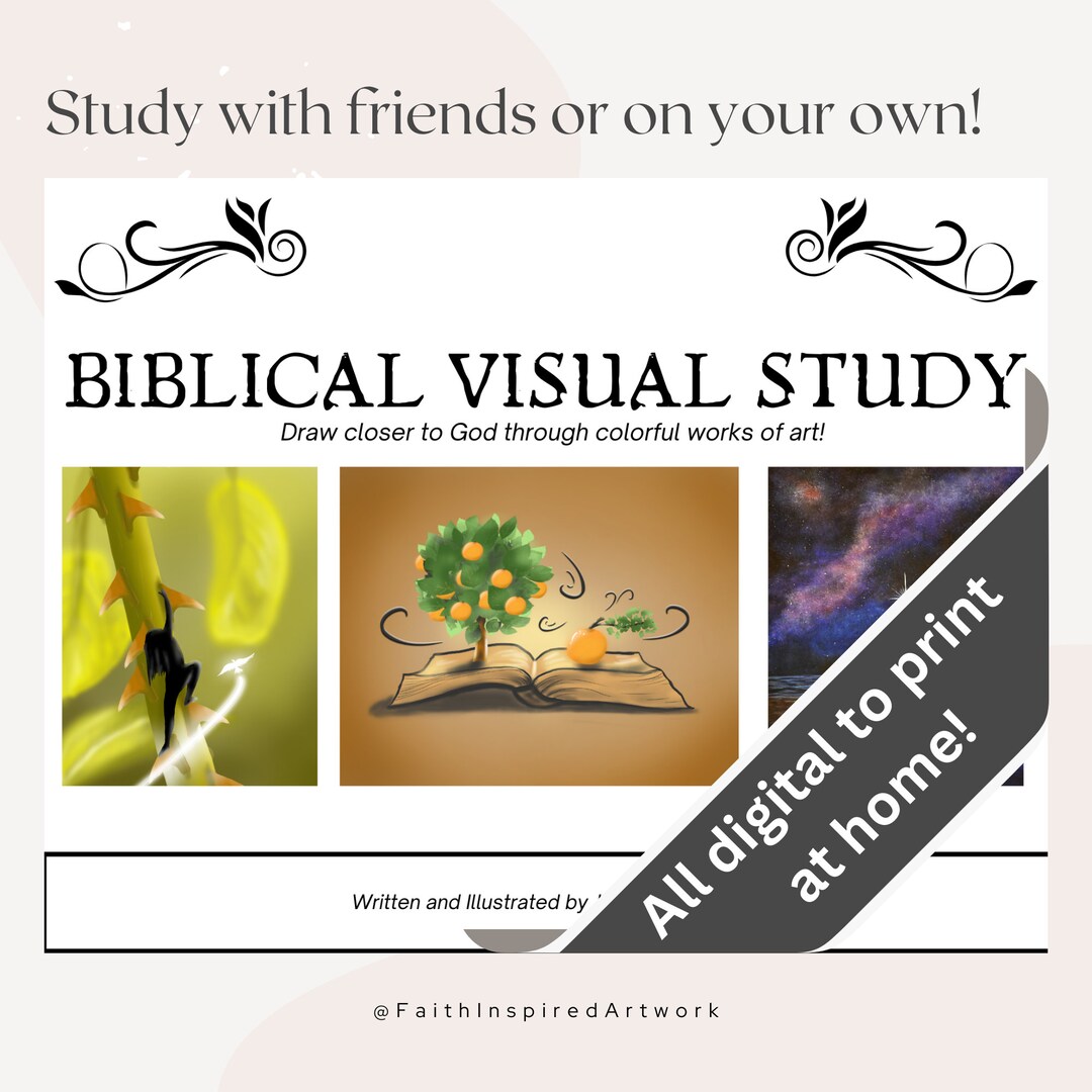 PDF Printable, Bible Study, Digital Download, Bible Lesson, Spiritual ...