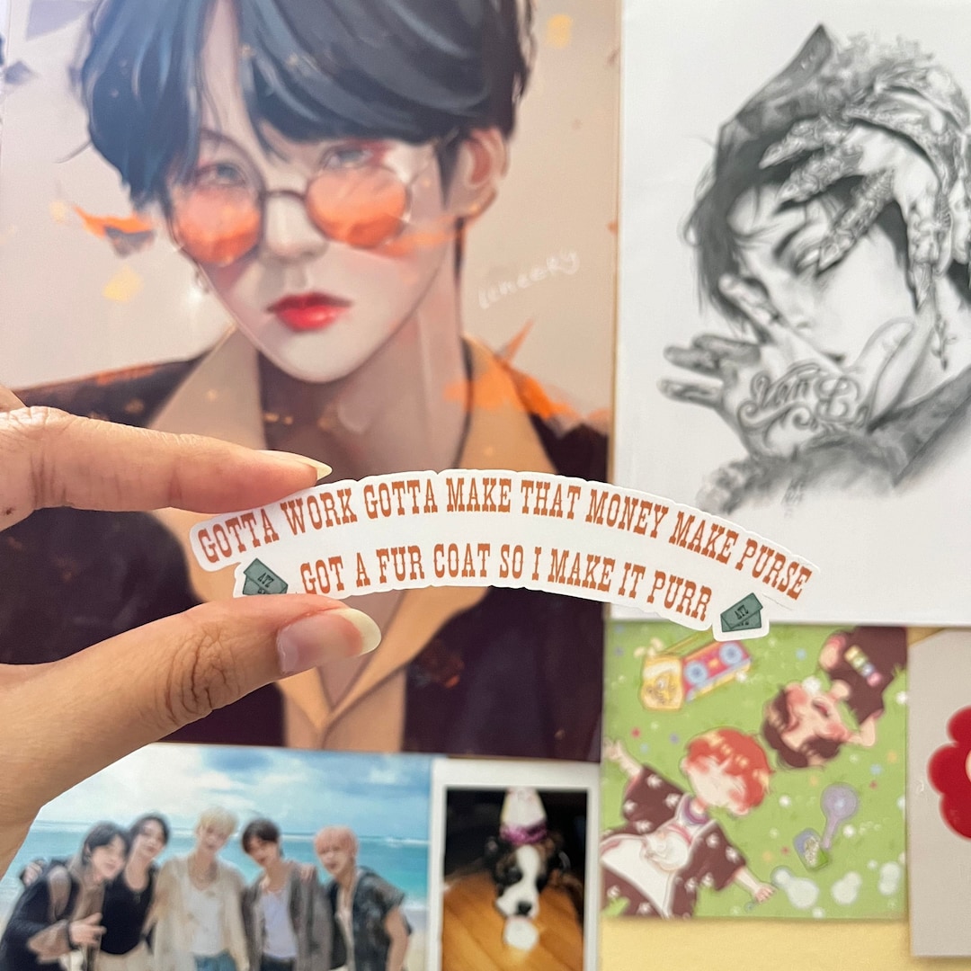 Ateez Work Sticker | Atiny, Gotta Work, Hongjoong, Seonghwa, Yunho ...