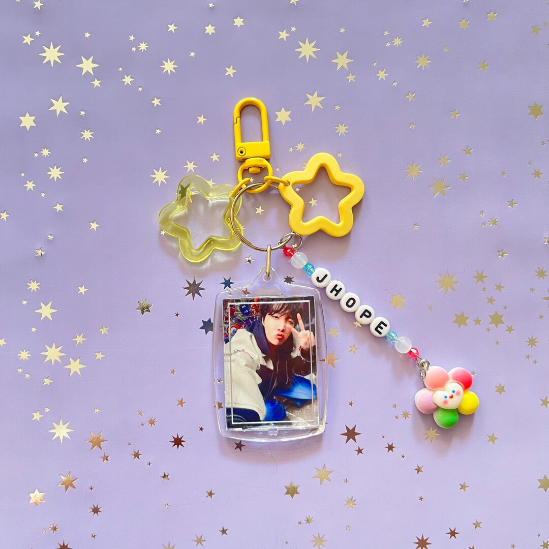 J-hope Star Keychain | BTS, Bias, Hobi, Kpop, Namjoon, RM, Jin, Yoongi ...