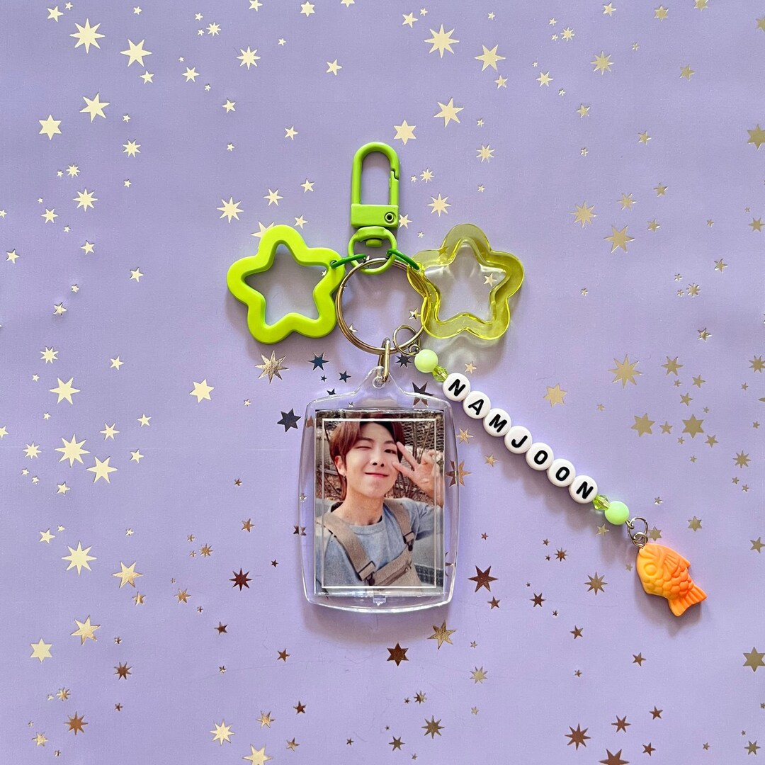 BTS RM Star Keychain | Namjoon, BTS Army, Bias, Kpop, Jin, Suga, Yoongi ...
