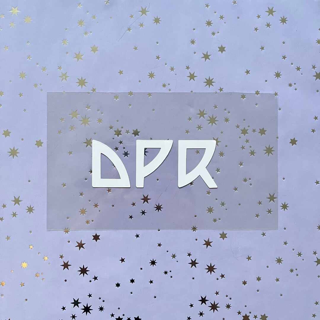 DPR Decal Vinyl | DPR, Dream Perfect Regime, Dpr Ian, Dpr Live, Dpr ...