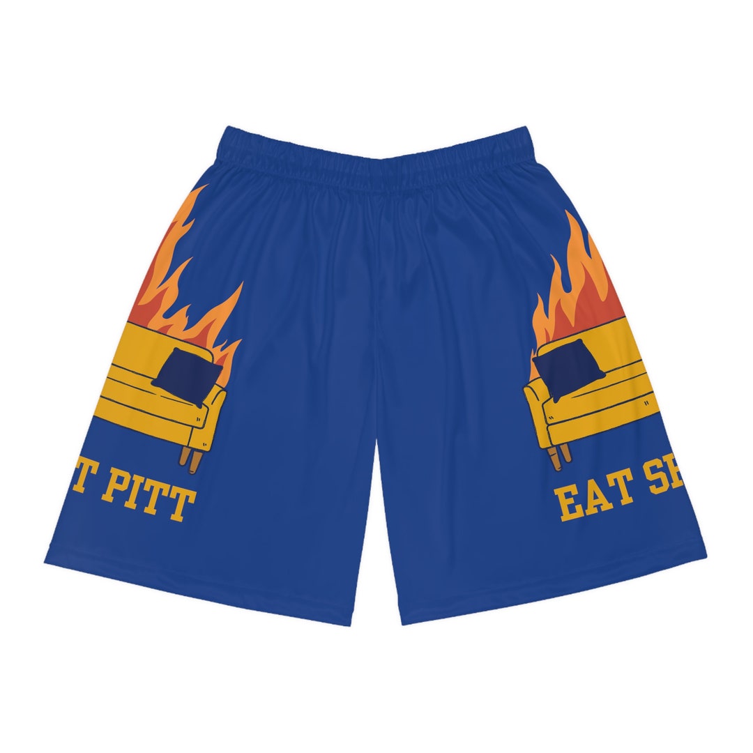 Funny WVU Basketball Shorts Eat Shit Pitt Basketball Shorts WVU Game ...