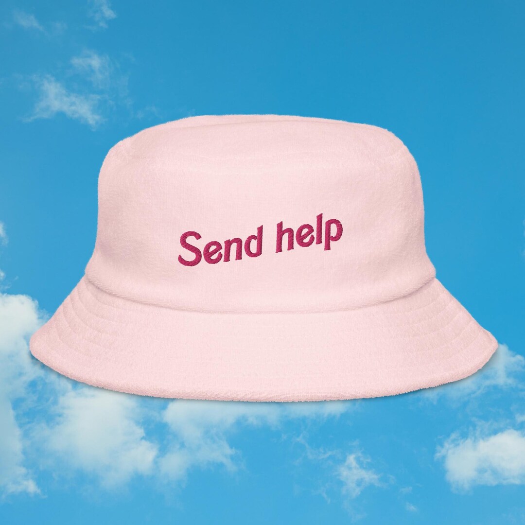Barbie Bucket Hat Send Help Funny Bucket Hat Barbie - Etsy