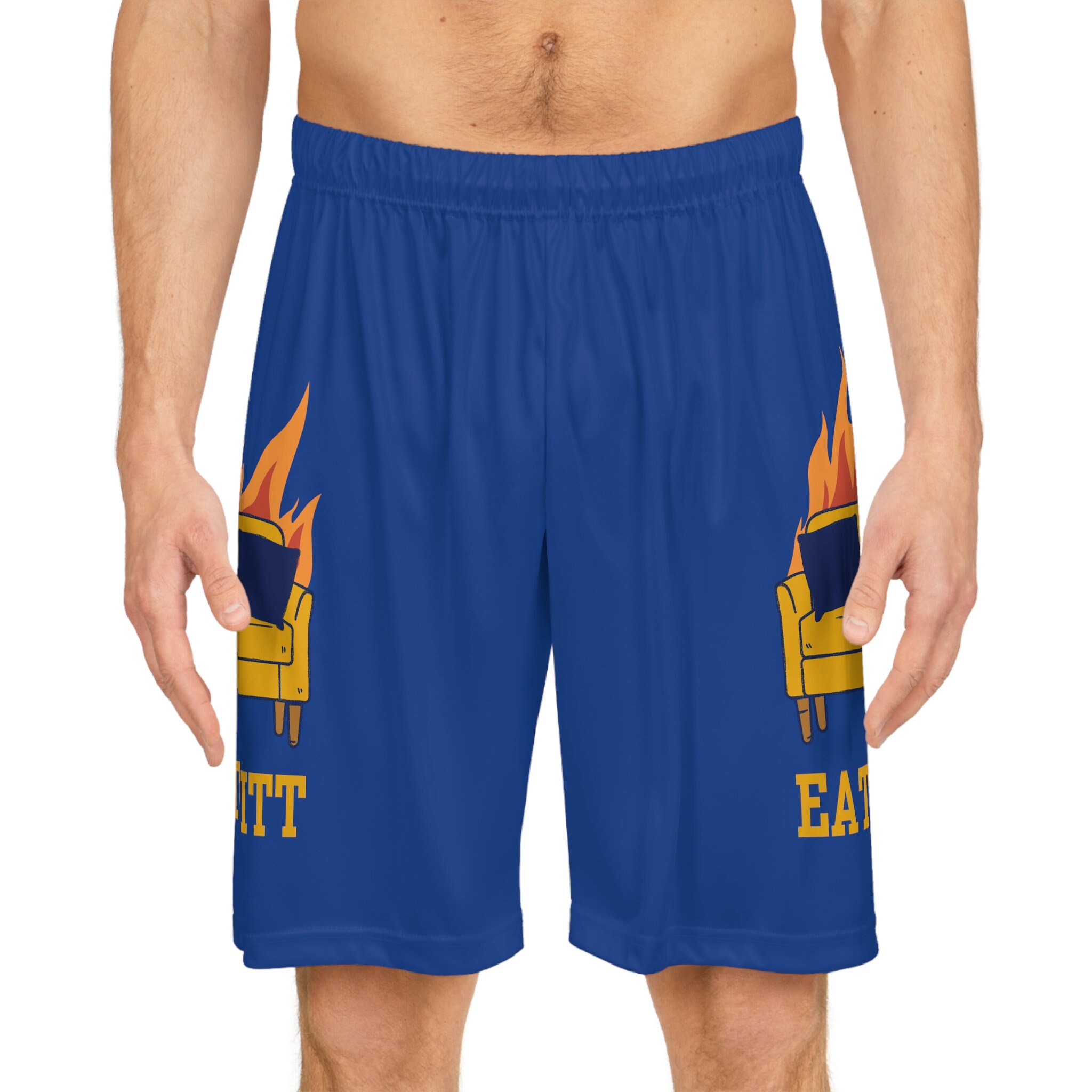 Funny WVU Basketball Shorts Eat Shit Pitt Basketball Shorts WVU Game ...