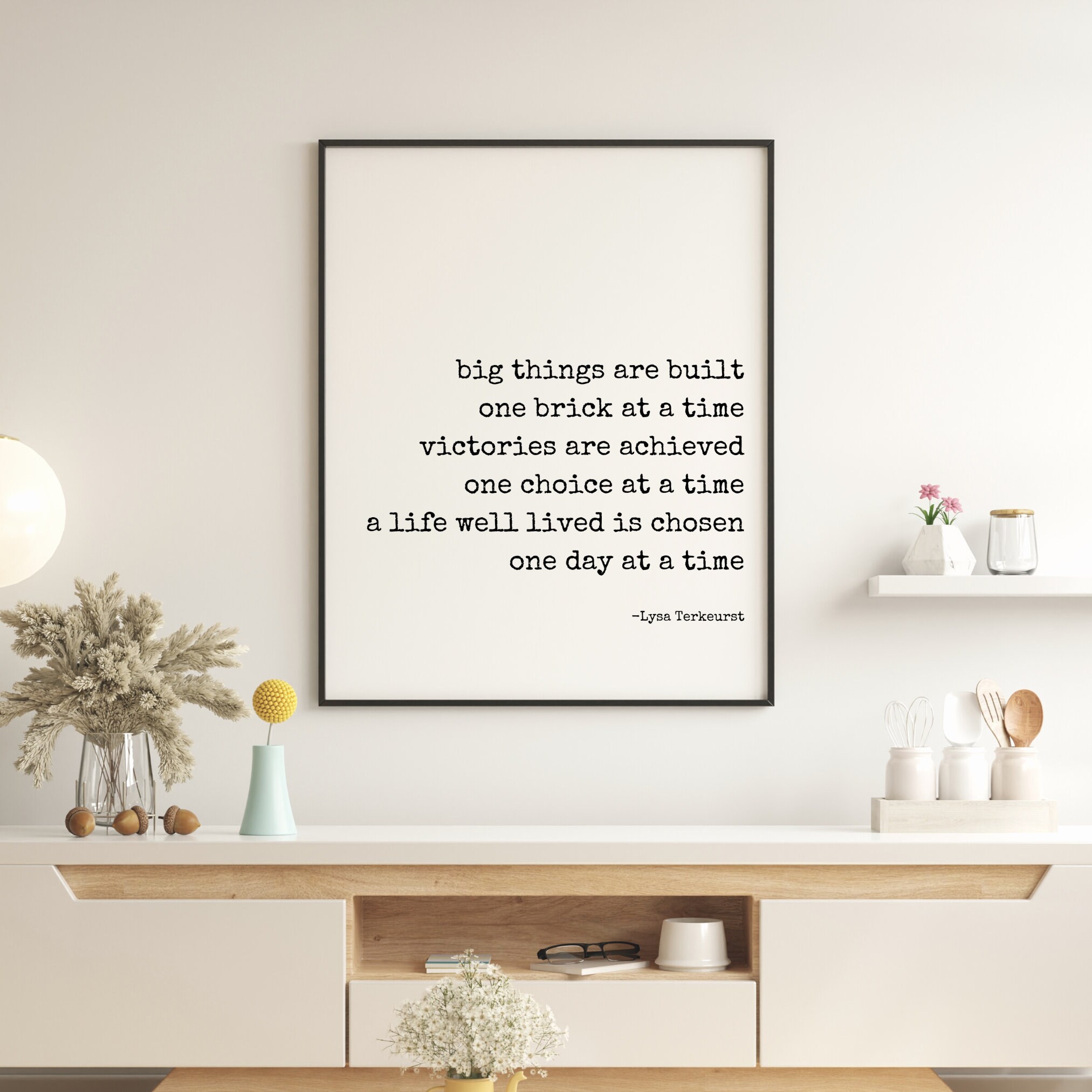 One Brick At A Time Quote