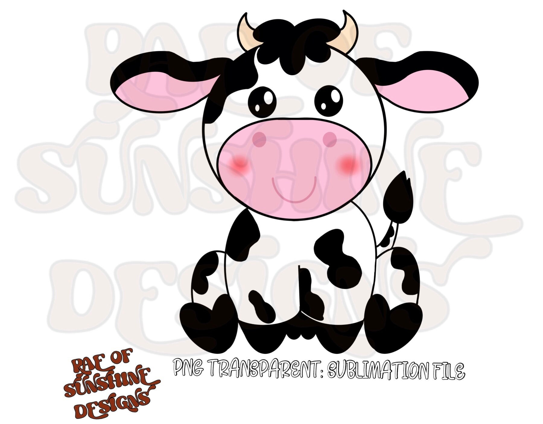 Cow Png ,cute Cow Png, Transparent Png, Farm, Shirt Logo, Png ...