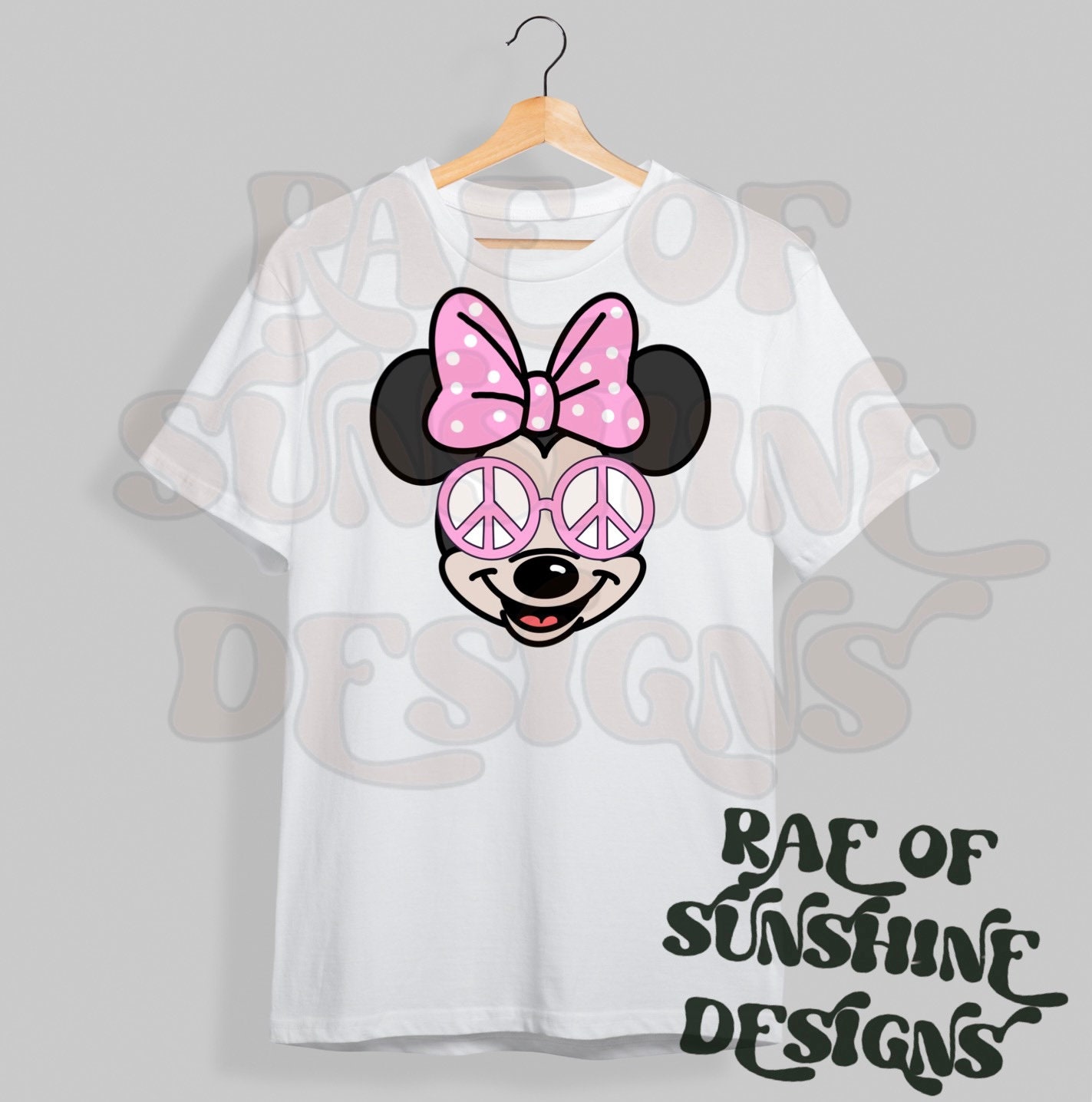 Minnie Mouse Head,peace Sign Sunglasses Minnie Mouse Clipart, Minnie ...