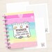 Reminder Note - Planner Cover, Planner Sheets, Happy Planner, Planner ...
