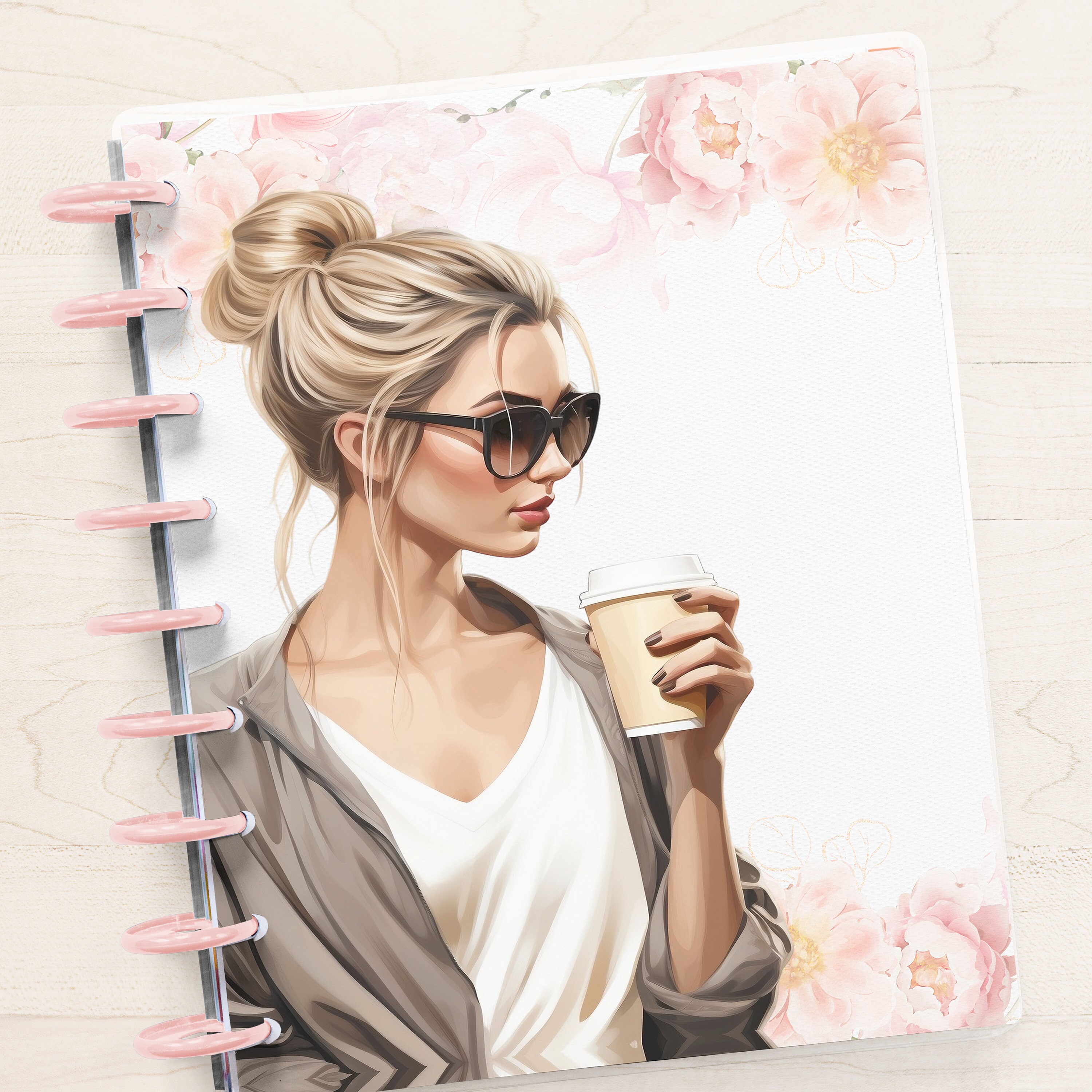 Fashion Girl - Planner Cover, Planner Dashboard, Happy Planner ...