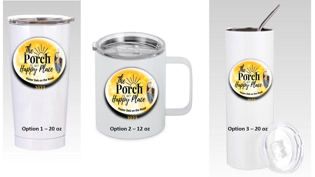 On the Porch With Pastor Deb Mugs - Etsy