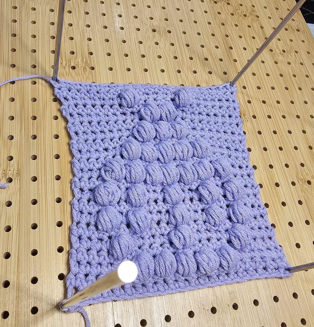 Ladybug Bobble Crochet Blanket Square Pattern (PDF Pattern) - Etsy