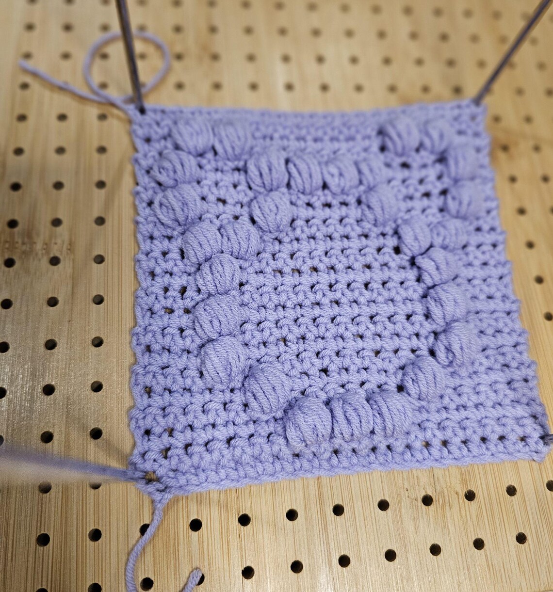 Mickey Mouse Afghan Square Crochet Pattern: Bobble Blanket (PDF Pattern ...