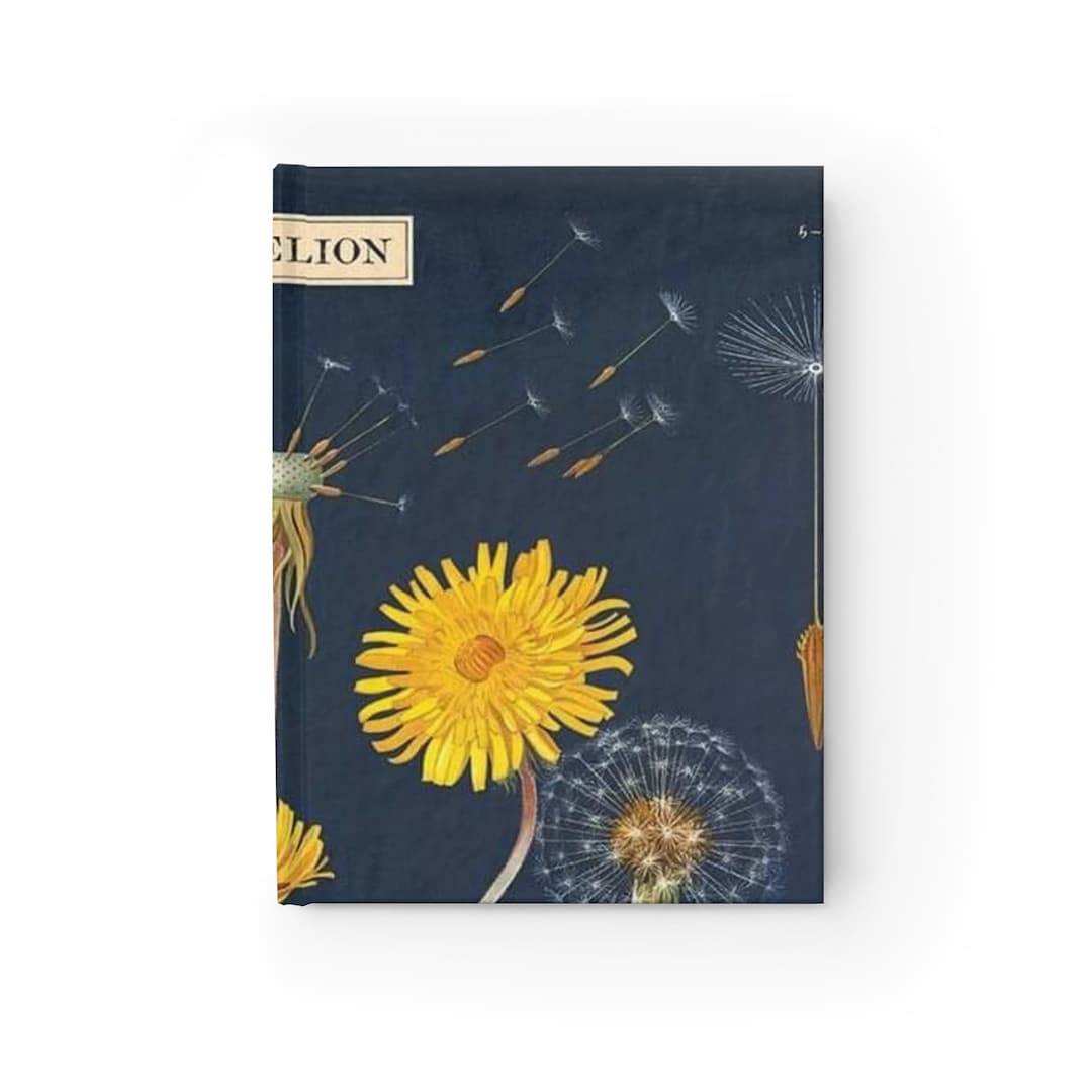 Dandelion Journal - Ruled Line Garden Journal, Stocking Stuffer, Secret ...