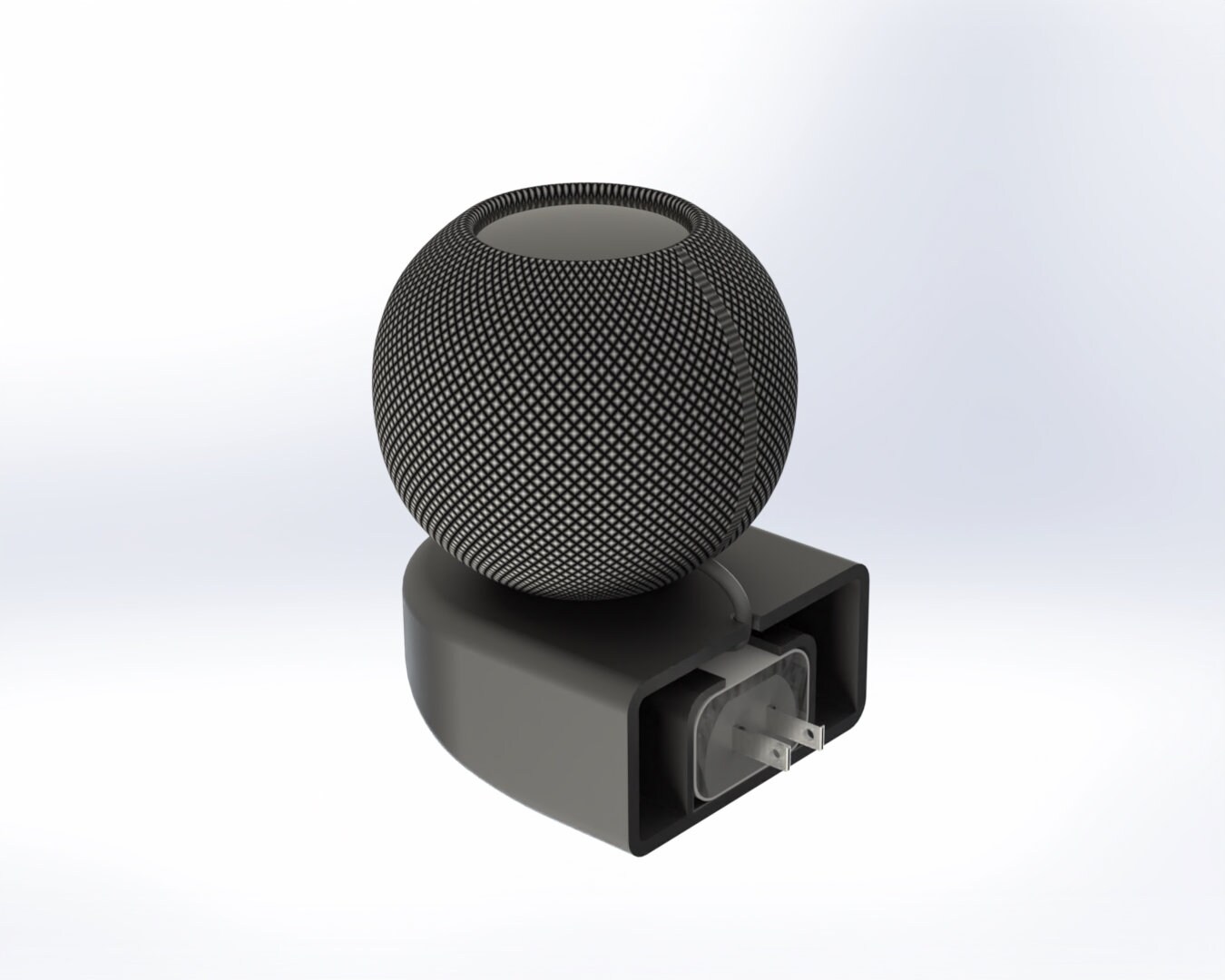 HomePod Mini Floating Outlet Wall Mount (digital File) - Etsy