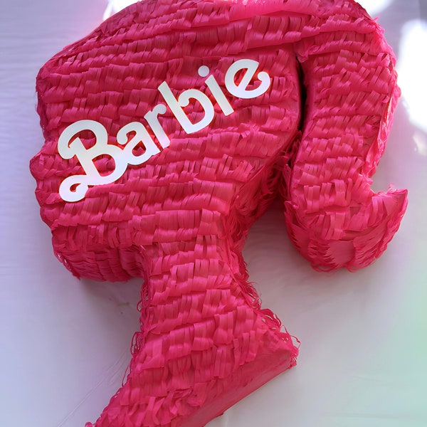 Barbie Silhouette Pinata - Etsy