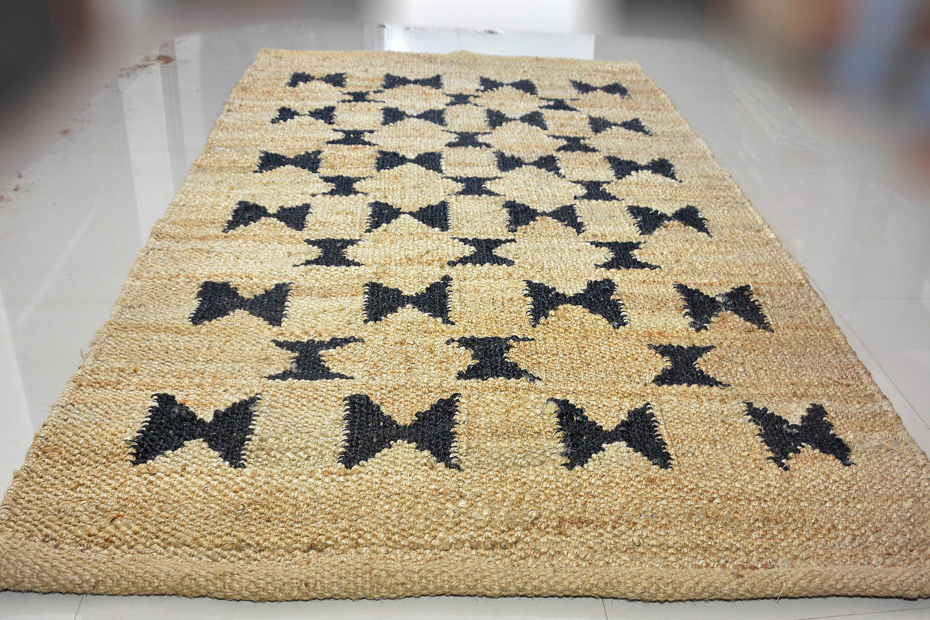 Natural Jute Runner stair Runner Self Fit Stairs Runner - Etsy