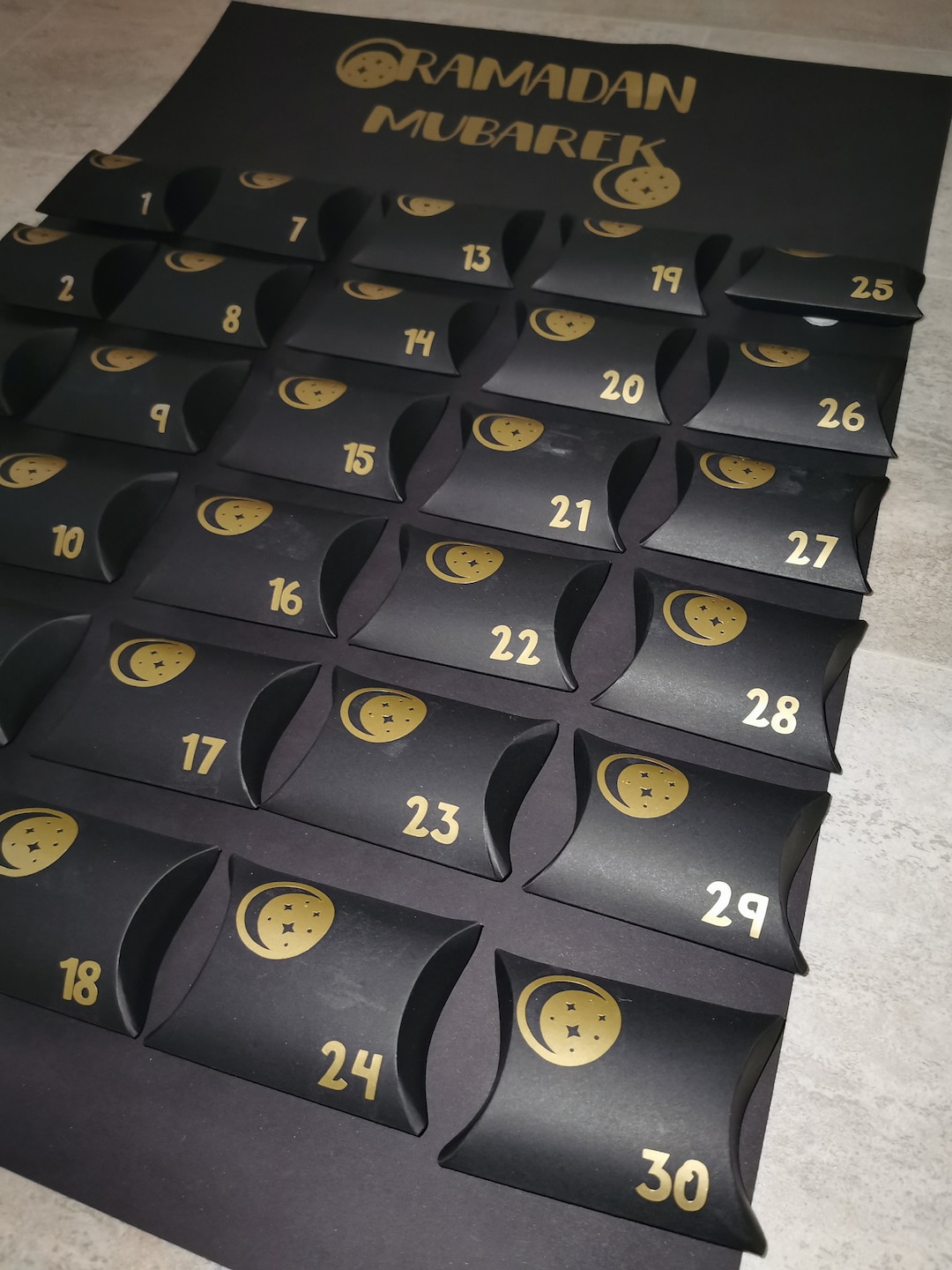 Ramadan Calendar | Kids | Adults | Children | Personalized - Etsy