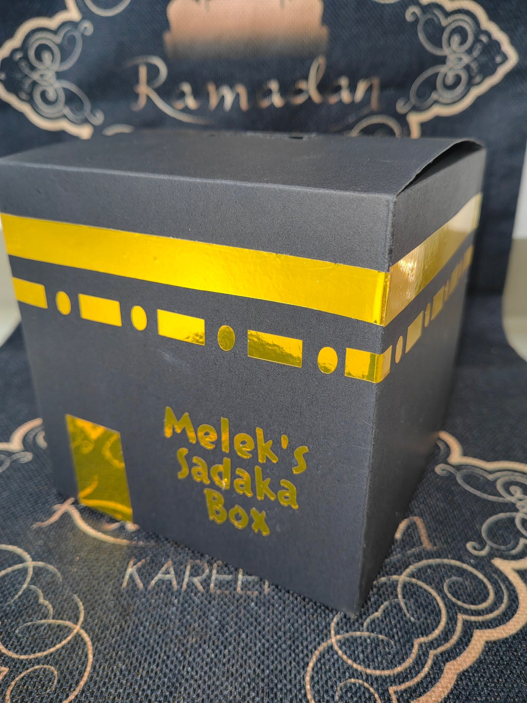 Handmade Sadaqah Box for Children | Save Money | Kaaba Box | Mecca Box ...