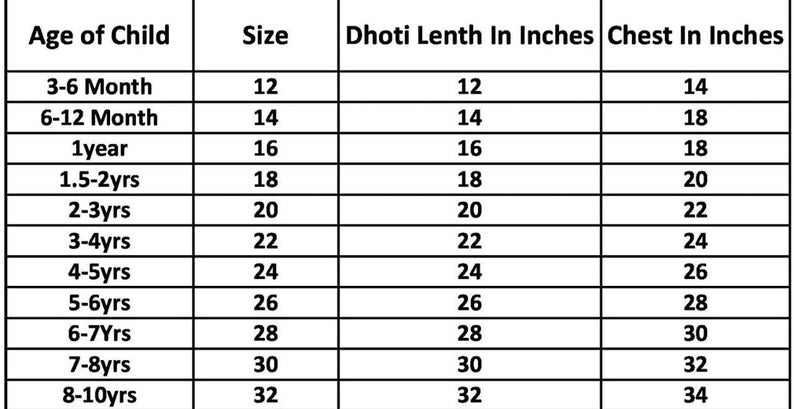 Boys Kids Krishna Style Dhoti Kurta | Krishna Dress | Only Dhoti Top ...