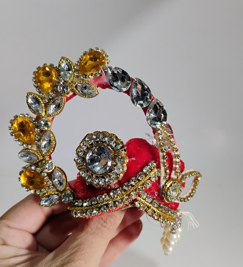 Chandrika Pagdi | Laddu Gopal | Krishna | Radha Rani | Mata Rani ...