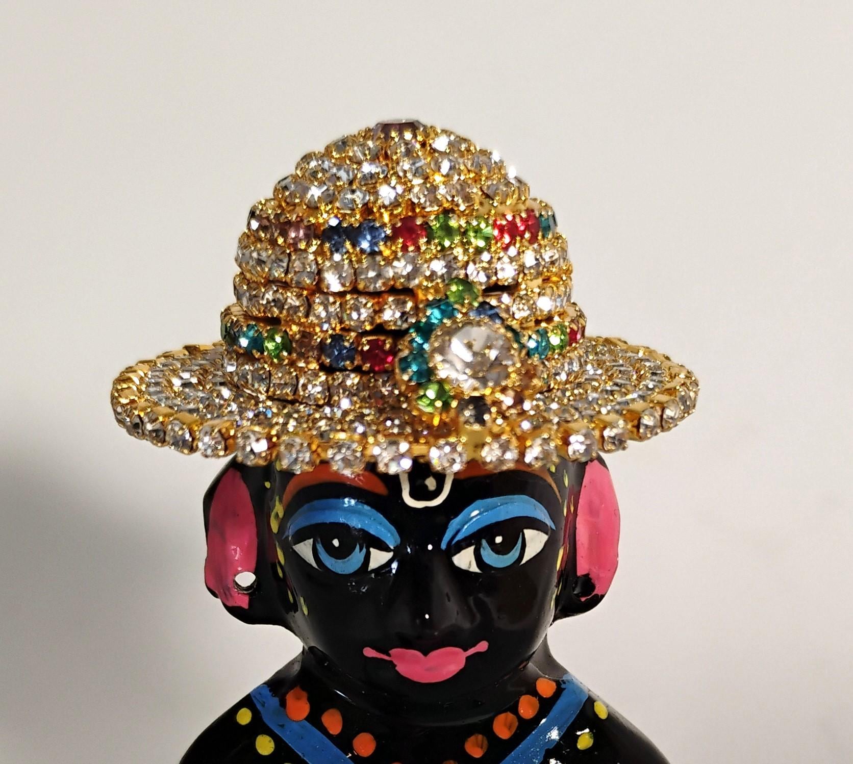 Mukut for God Goddesses | Laddu Gopal Mukut | Ornament | Krishna Mukut ...