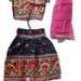 Radha and Krishna Brocade Fabric Janmashtami | Radha Lehenga Chaniya ...