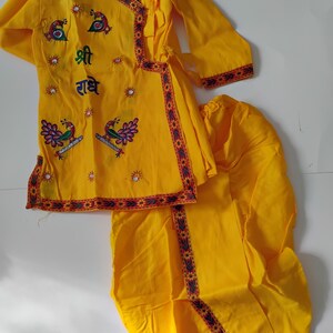 Boys Kids Krishna Style Dhoti Kurta | Krishna Dress | Only Dhoti Top ...