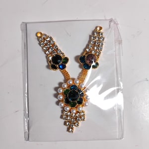 Laddoo Gopal, Ganesh Ji, Mata Rani Haar, Necklace for God Idols, Stone ...