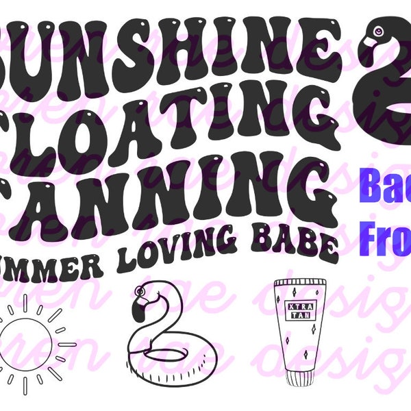 Tanning Svg - Etsy