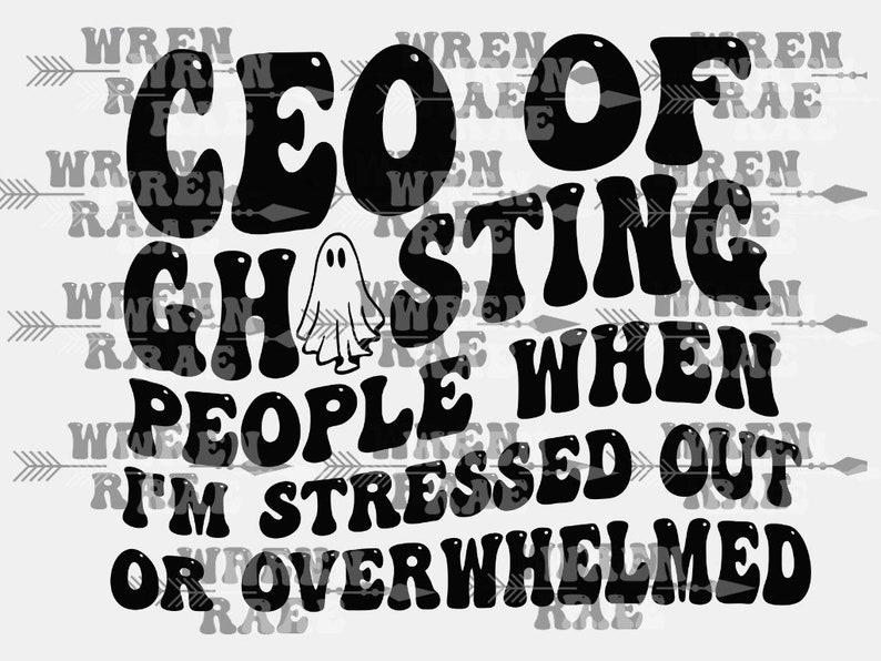 Ceo of Ghosting People Png/svg - Etsy