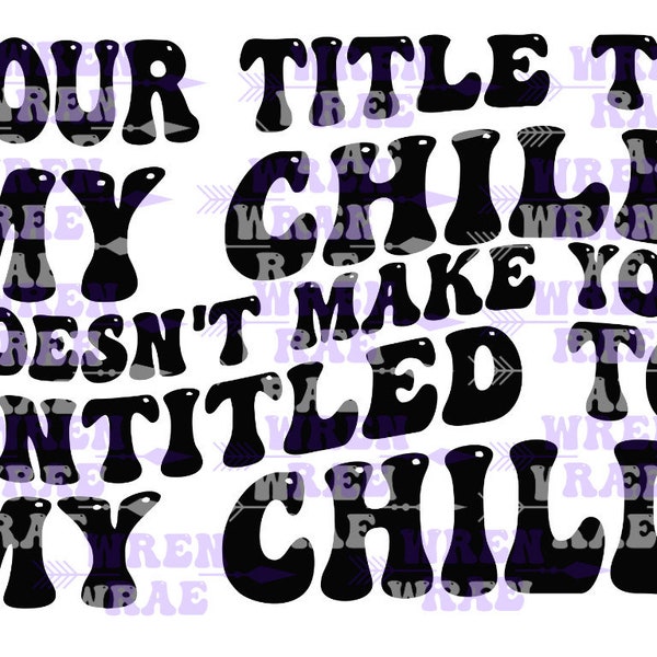 My Children Svg - Etsy
