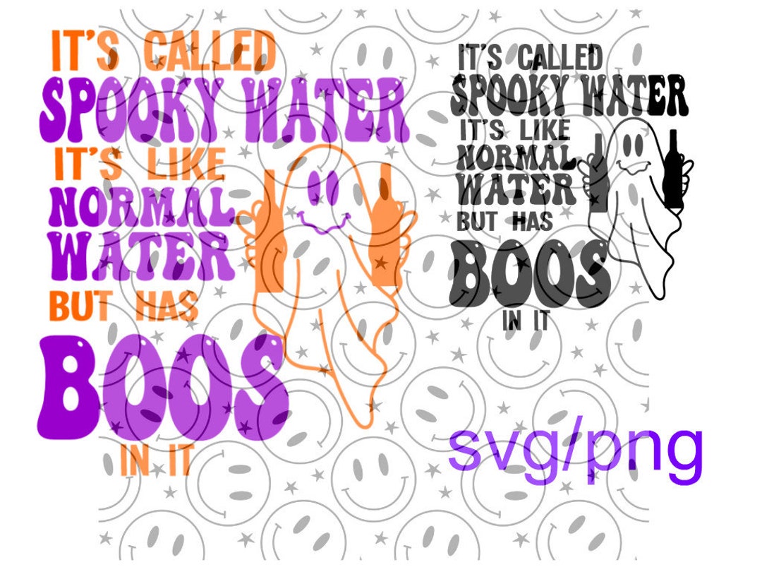 Spooky Water Png/svg - Etsy